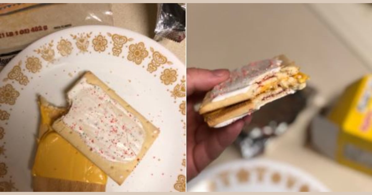 Pop-Tart and American cheese sandwich goes viral