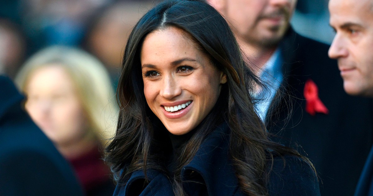 Meghan Markle wears Mackage coat at 1st royal event with Prince Harry