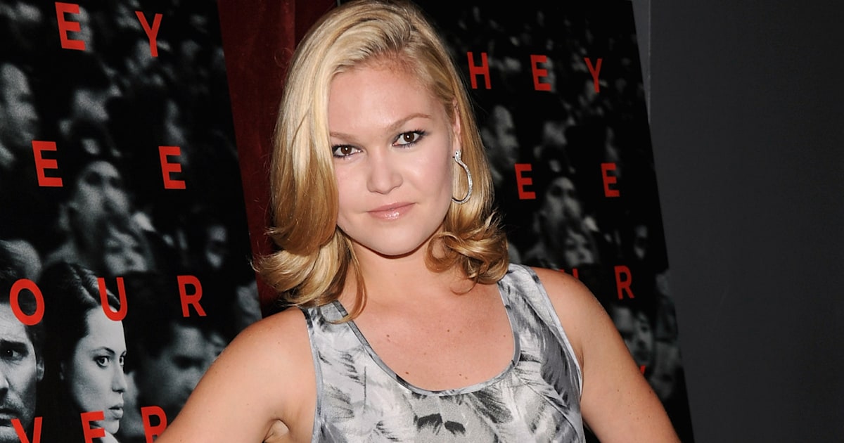 Julia Stiles shuts down mom-shamers who criticized how she held her baby