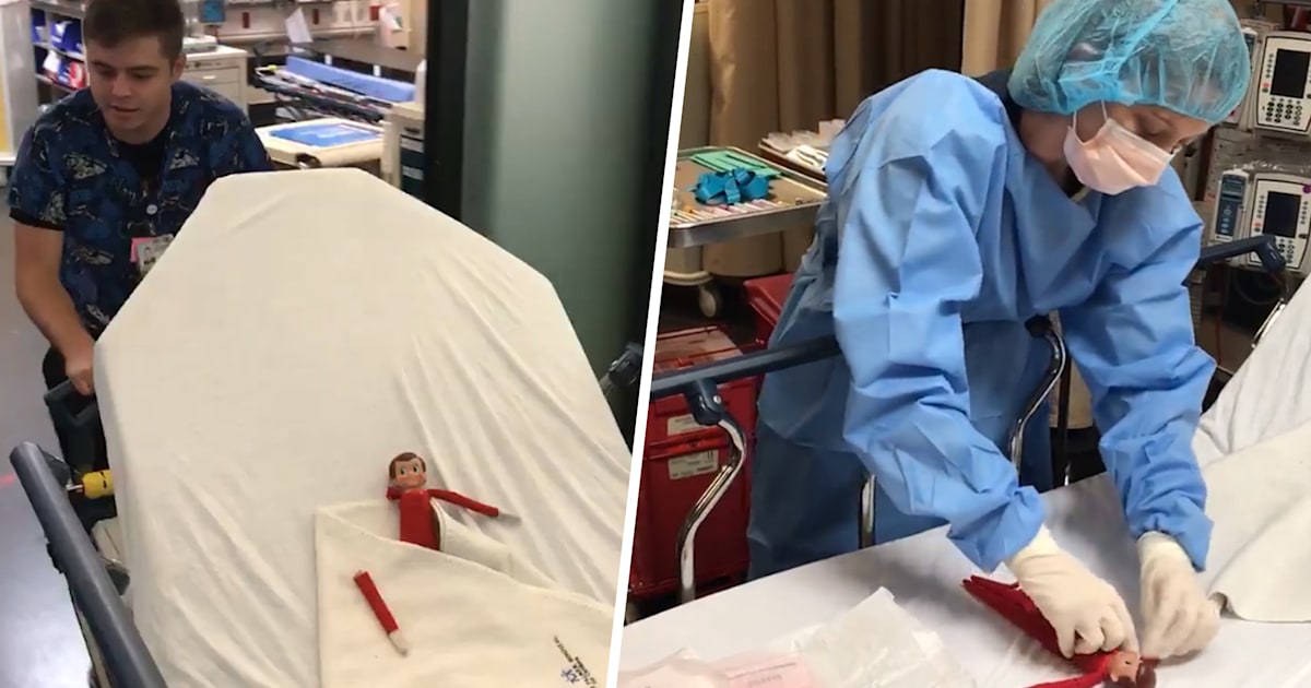 Doctors race to save Elf on the Shelf after accident with family dog