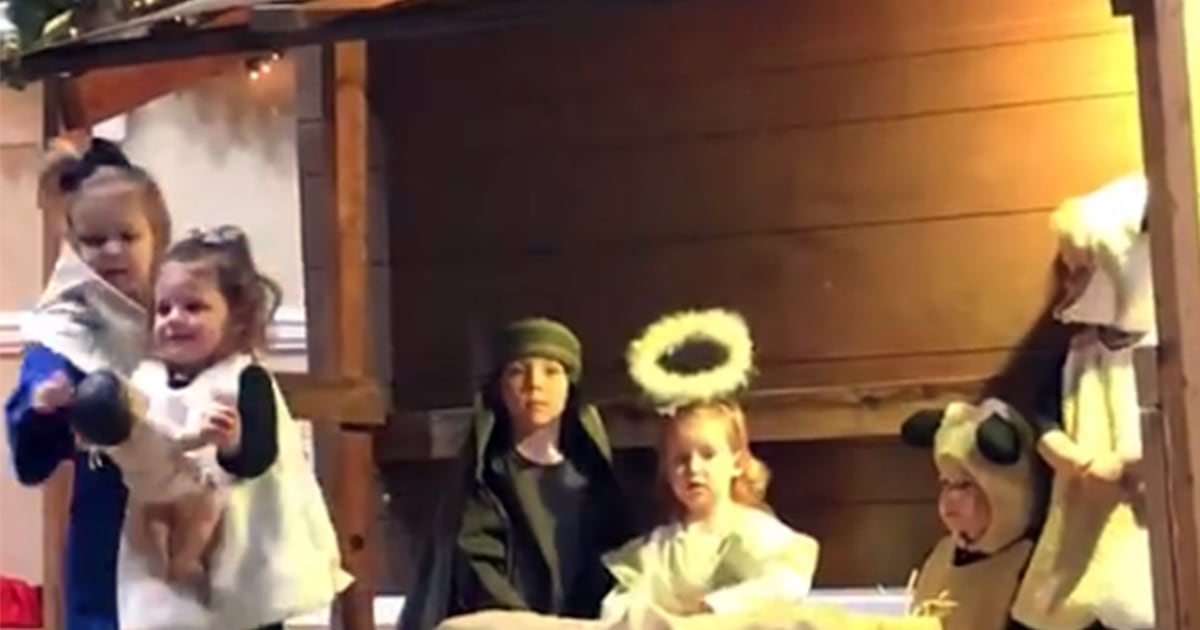 Mary Puts Sheep In Headlock In Hilarious Christmas Pageant