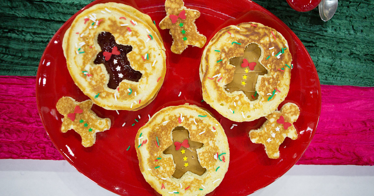 gingerbread man breakfast