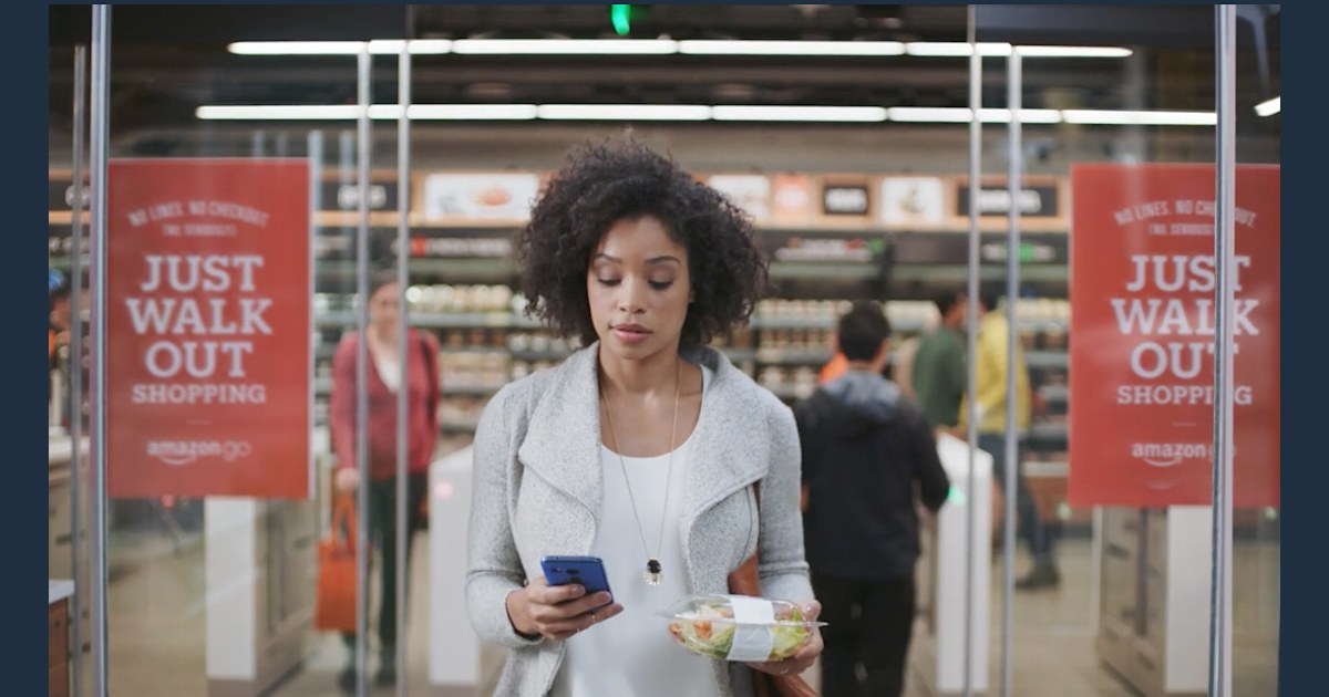 Amazon Go is a checkout line-free grocery story