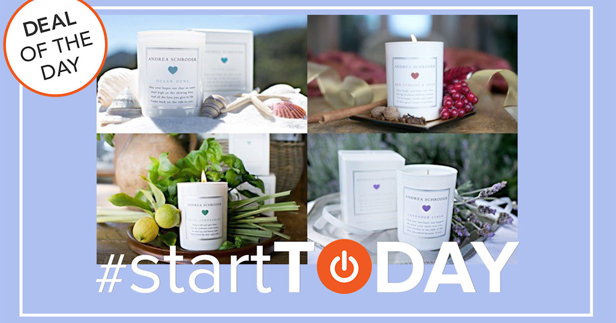 Start TODAY Deal of the Day: Over 60 percent off candles