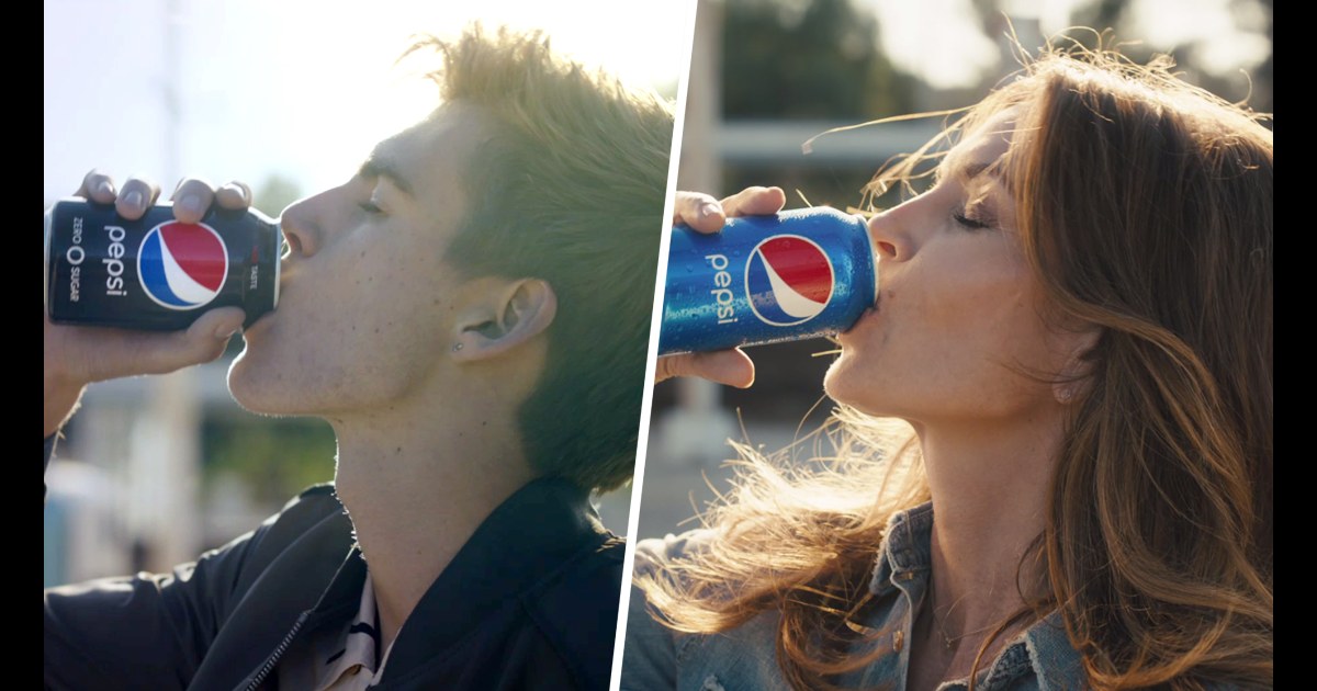 Cindy Crawford's son re-creates classic Pepsi Super Bowl ad alongside mom