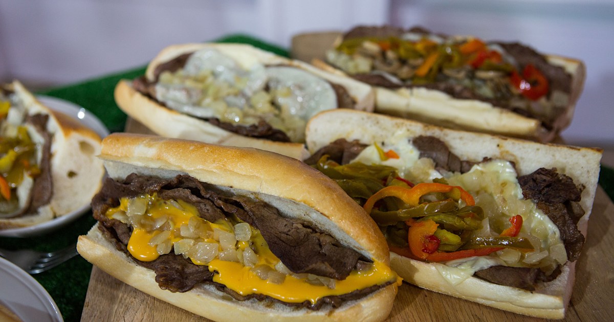 Philly cheesesteaks recipes from Geno Vento