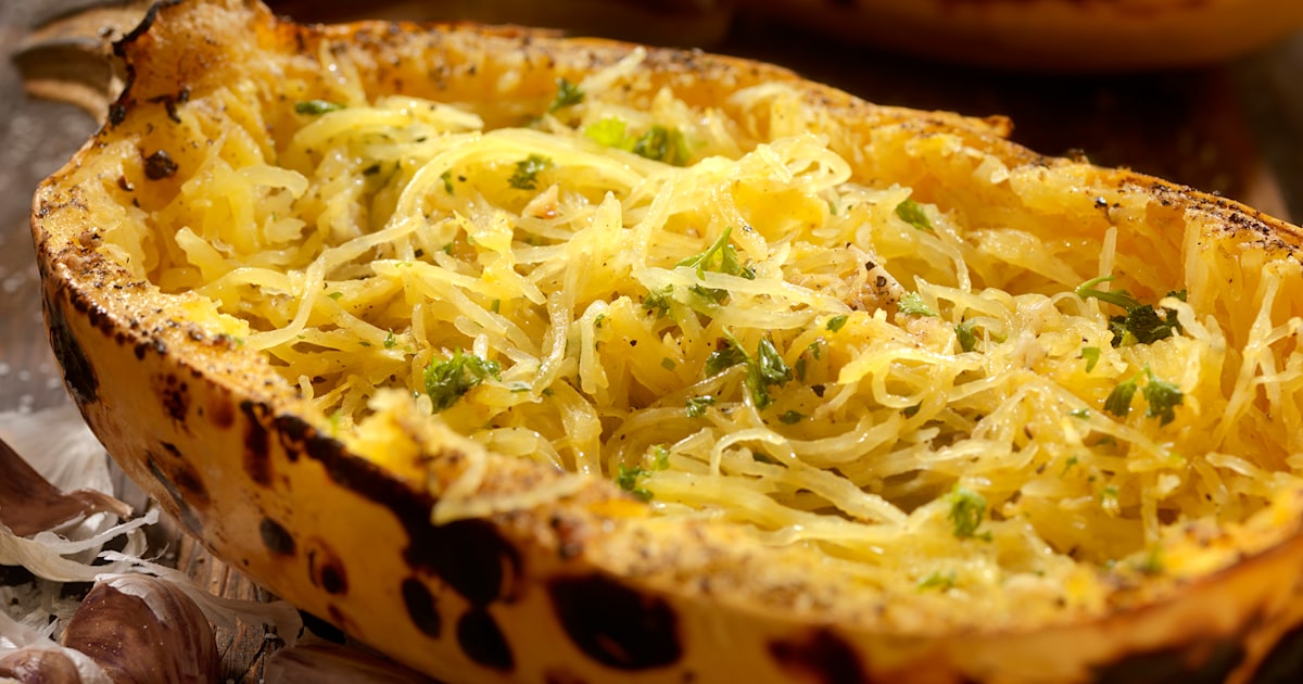 Thai Peanut Spaghetti Squash Recipe