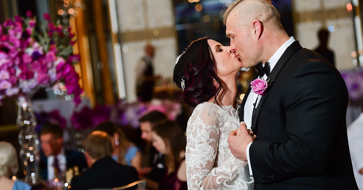 See the gorgeous photos from the TODAY wedding reception!