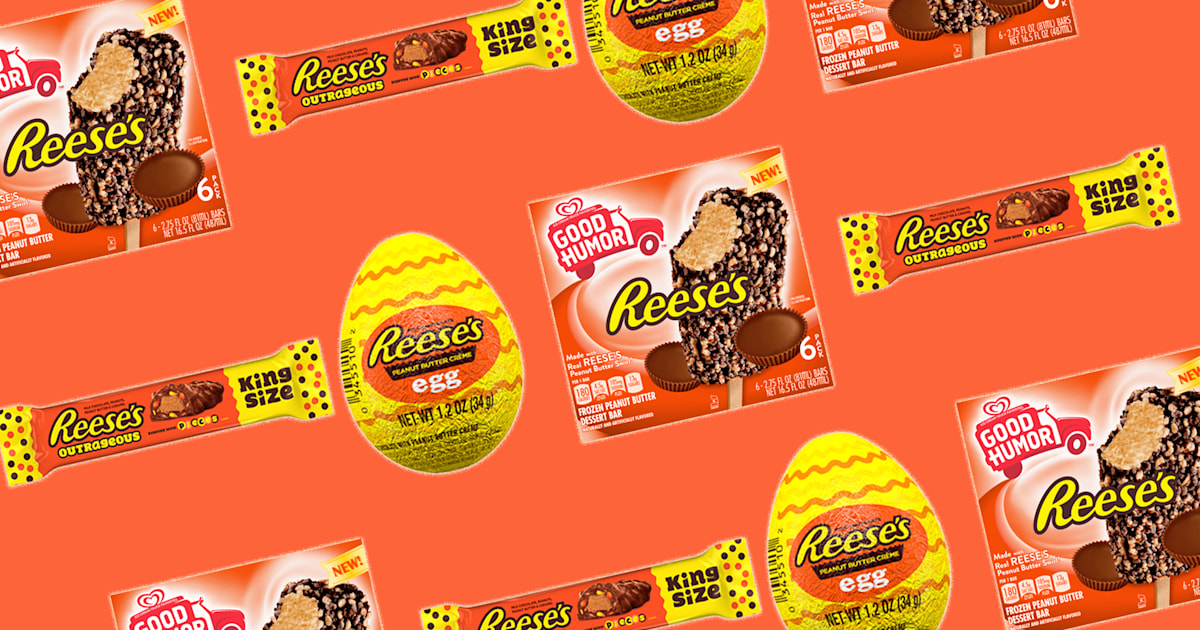 Reese's ice cream bars and new Outrageous candy bars