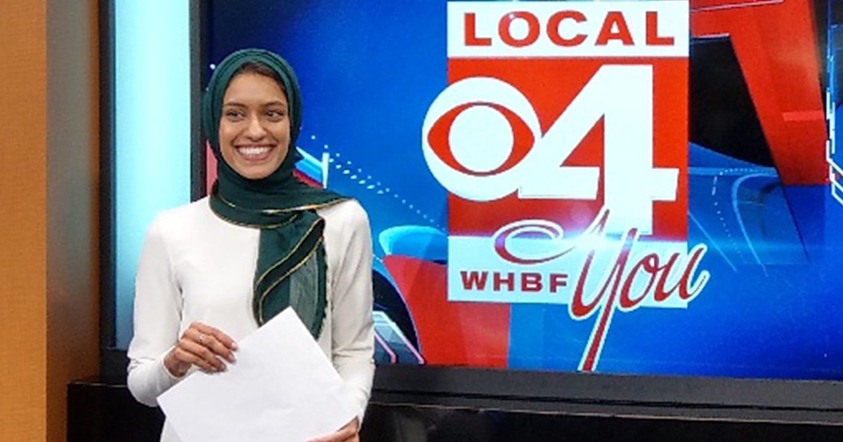 Tahera Rahman is the first on-air TV reporter to wear a hijab