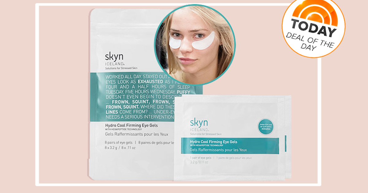 Deal of the Day: 30 percent off Skyn firming eye gel masks
