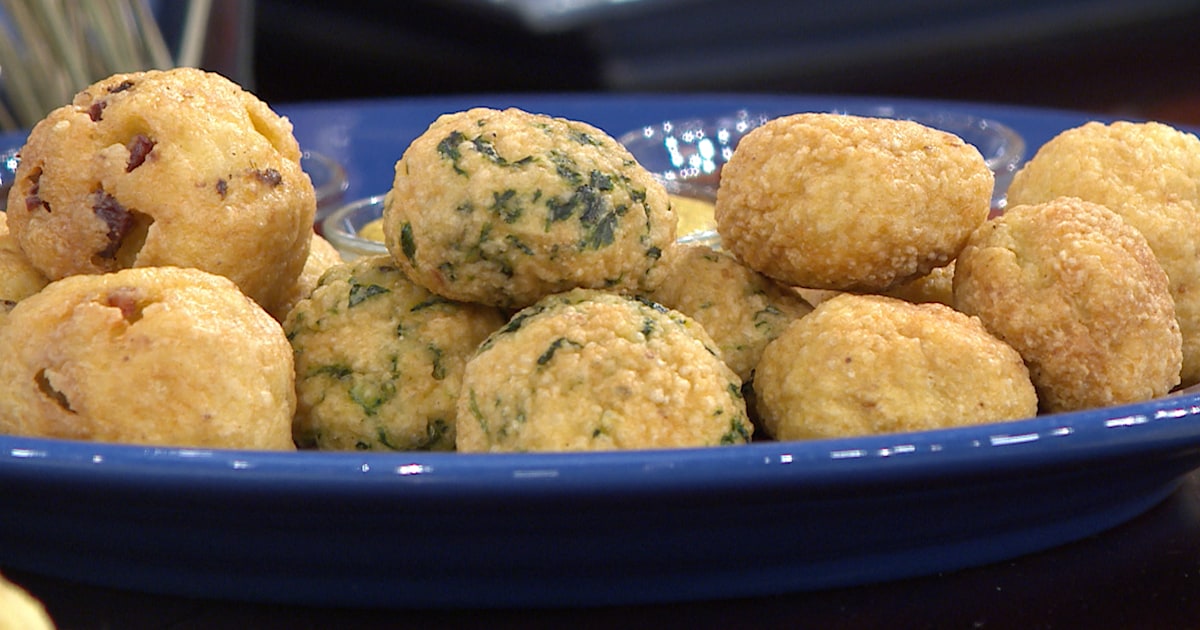 Fried Matzo Ball Dippers Recipe