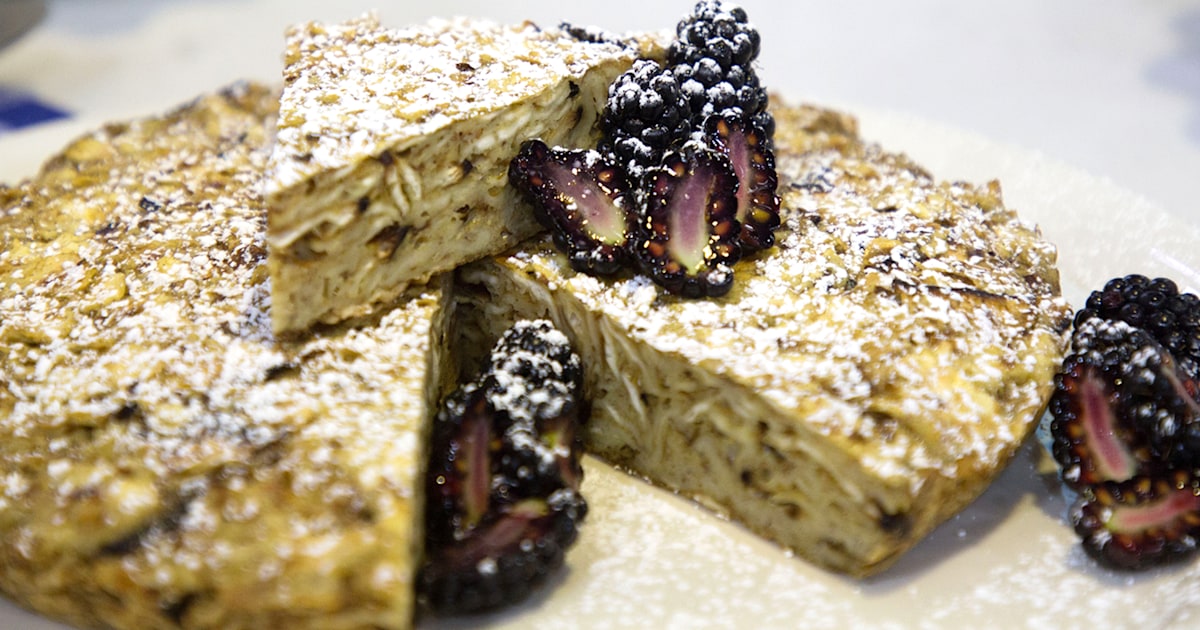 Brown Butter Matzo Brei Pie Recipe