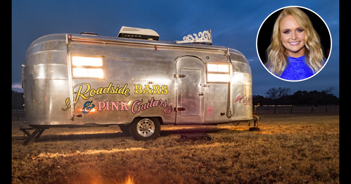 Miranda Lambert's gives her Airstream, Wanda the Wanderer, a makeover