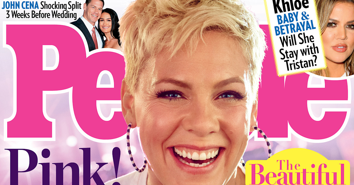 Pink graces the cover of People's annual 'Beautiful' issue