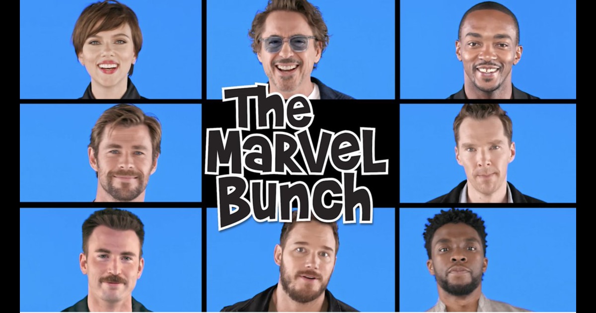 'Avengers: Infinity War' assemble into for hilarious 'Brady Bunch ...