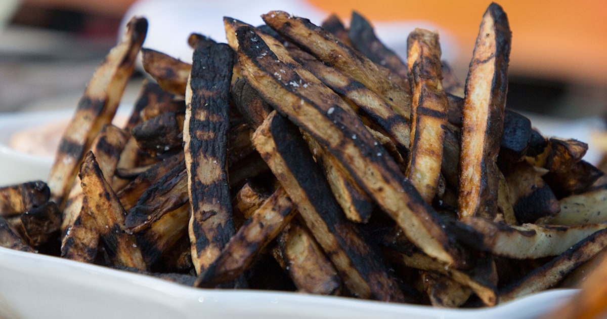 Grilled French Fries Recipe