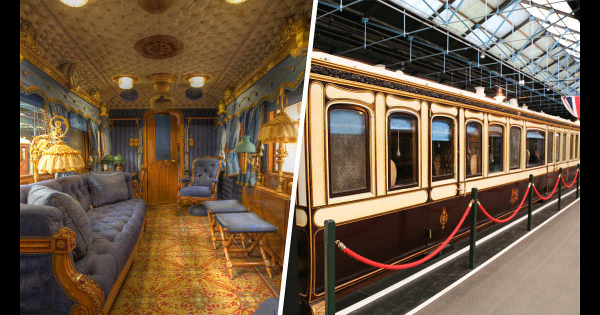 See photos of the royal trains through the years