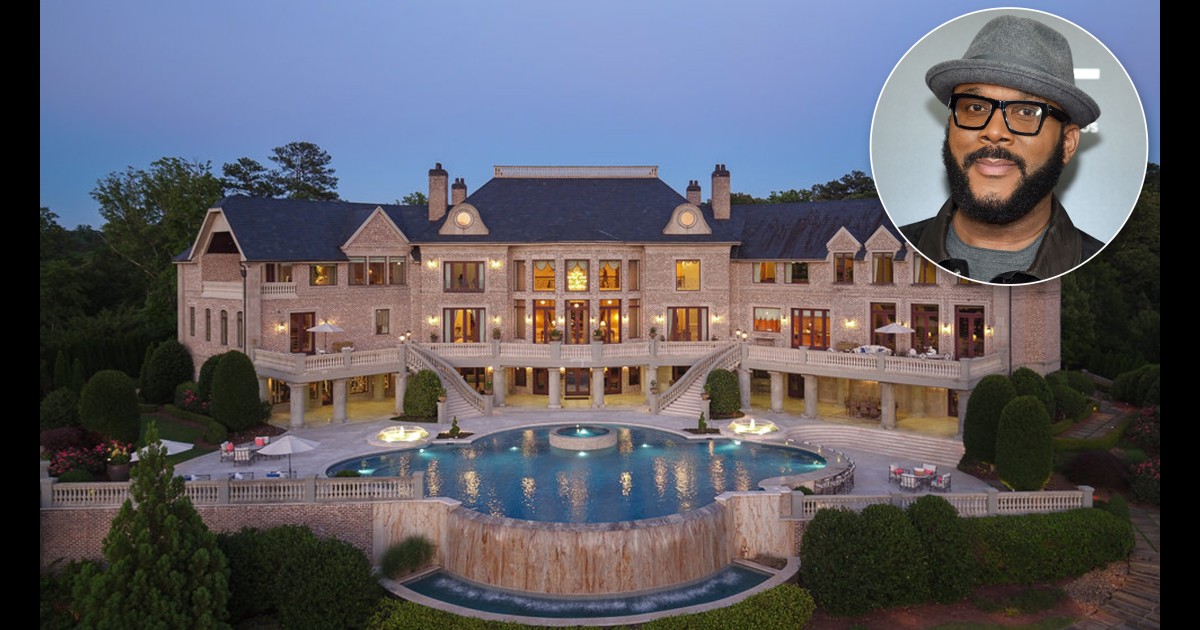 Tyler Perry's former Atlanta mega-mansion is for sale