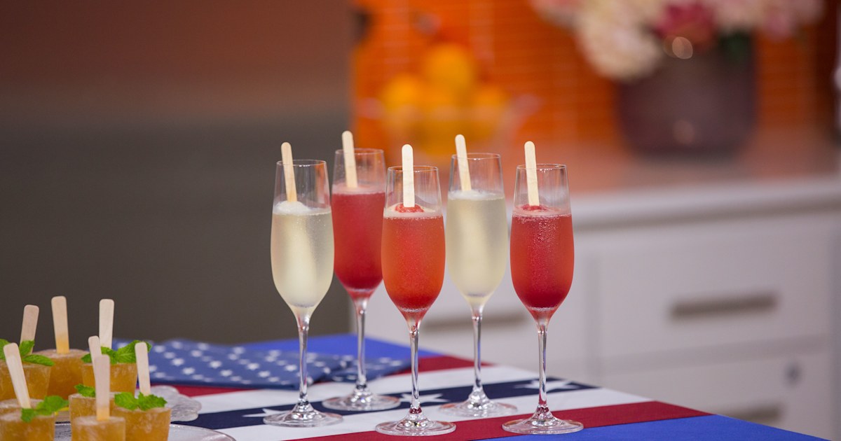 Prosecco Popsicle Cocktails Recipe
