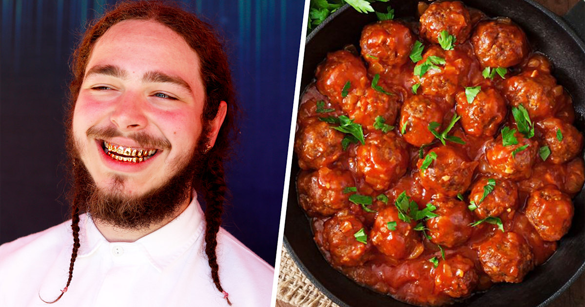 Rapper Post Malone asked Twitter 'is meatball an fruit'