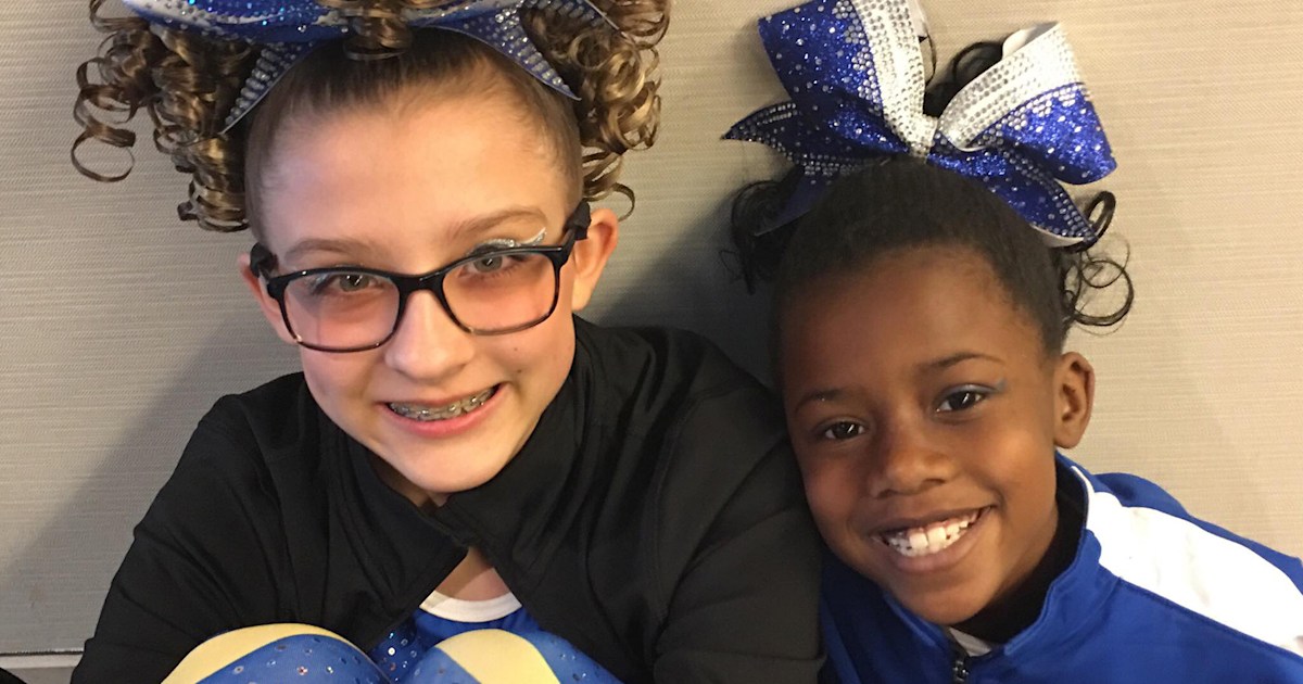 Girl's concussion led to headaches, but cheerleading helped