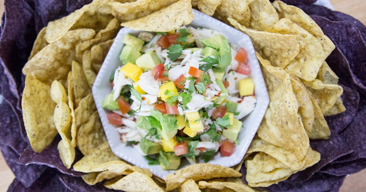 Tropical Crab Salsa Dip Recipe