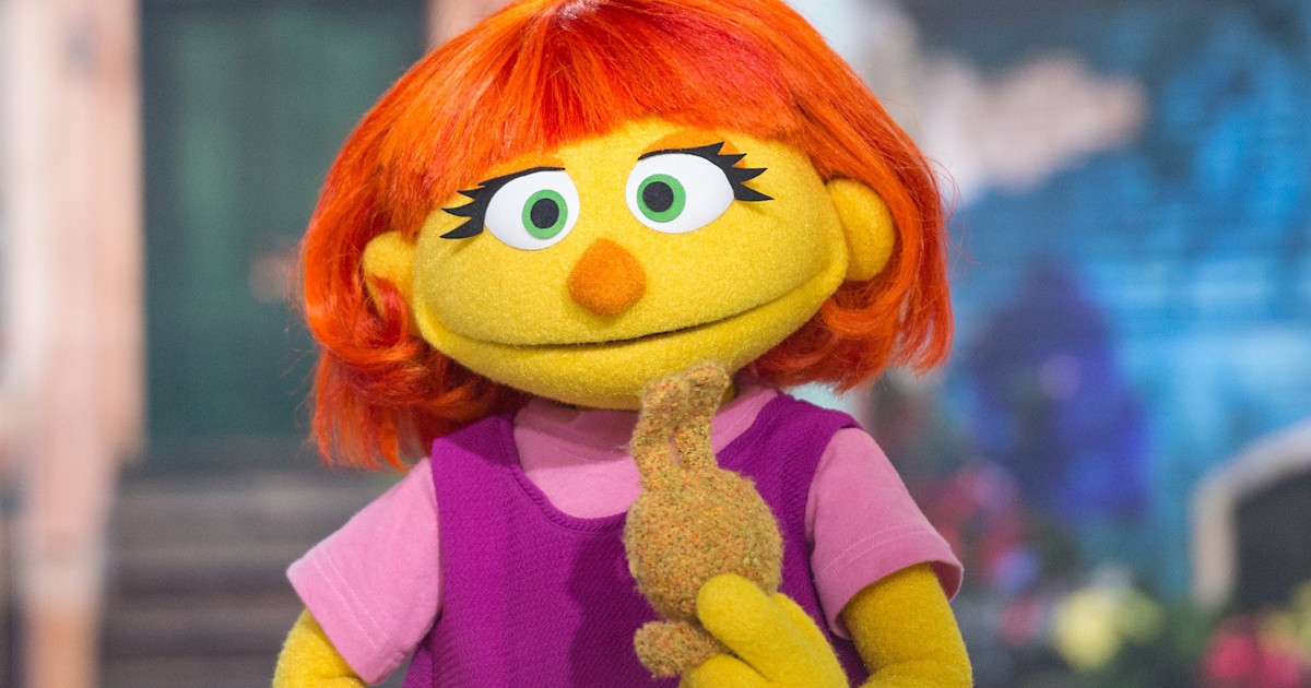 Sesame Street's autistic muppet helps kids understand autism