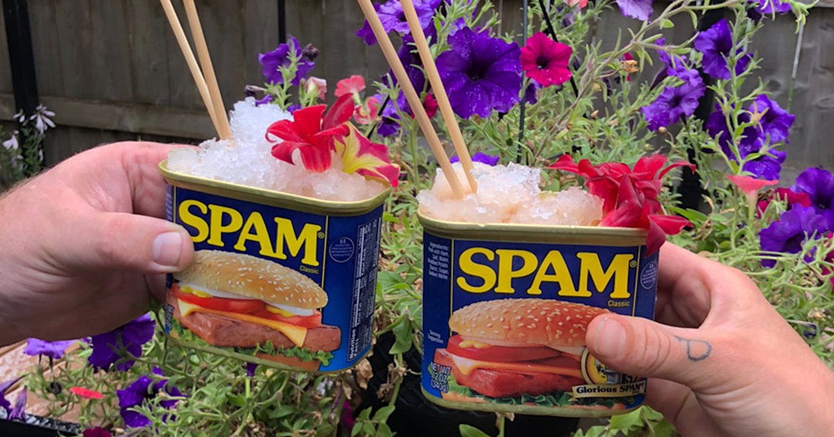 Spam cocktail created for Spam restaurant month