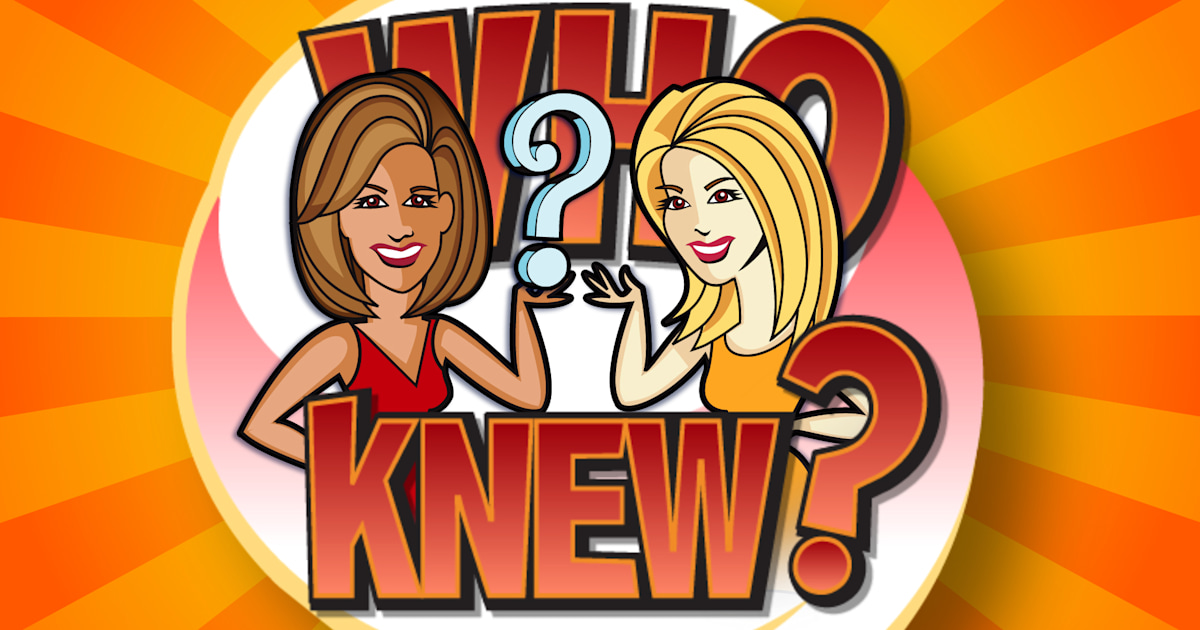 Enter here for a chance to win the 'Who Knew?' prize!