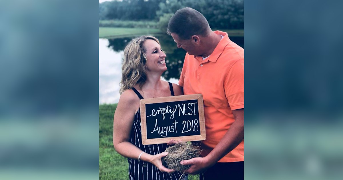 Couple celebrates empty nest with clever post on Facebook