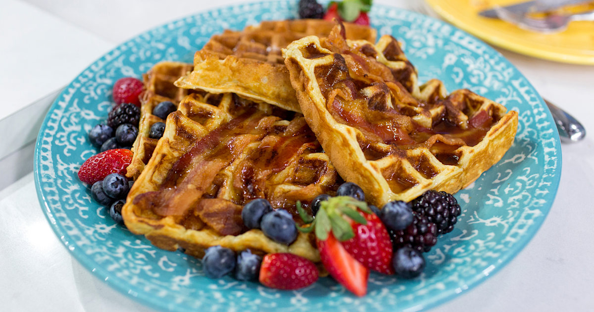 Al Roker's Bacon Waffles Recipe
