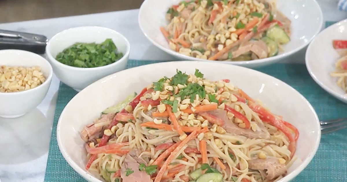 Elizabeth Heiskell's Scrumptious Cold Asian Noodle Salad