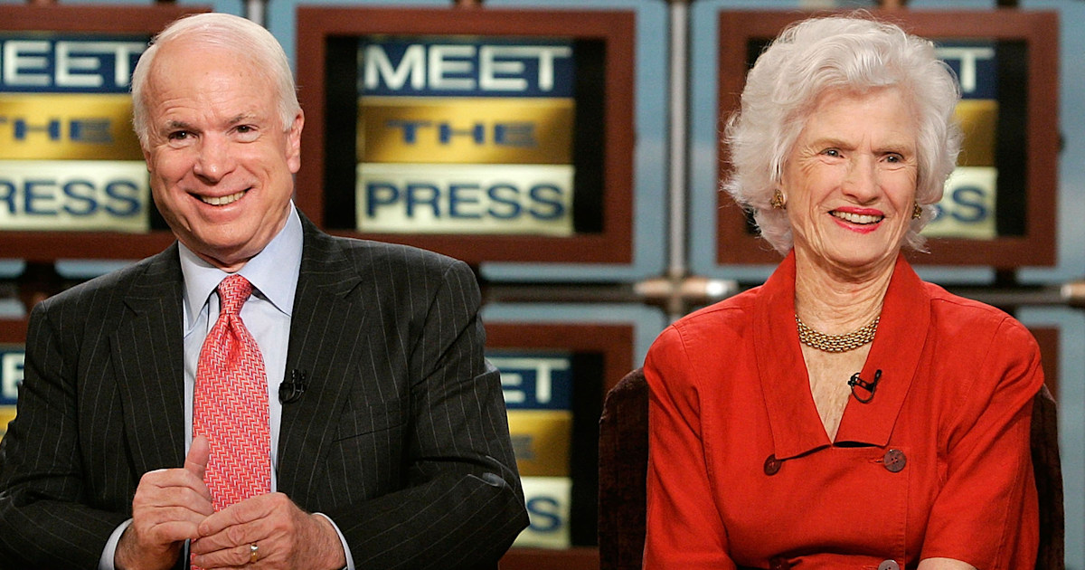 John McCain's 106-year-old mother, Roberta McCain, will attend son's ...