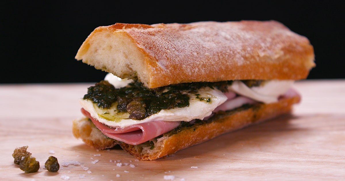 Giada Grilled Veggie Sandwich