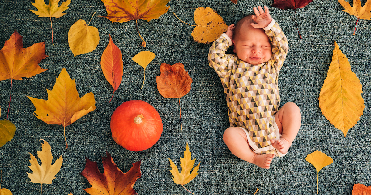 Baby names inspired by fall for parents who love autumn