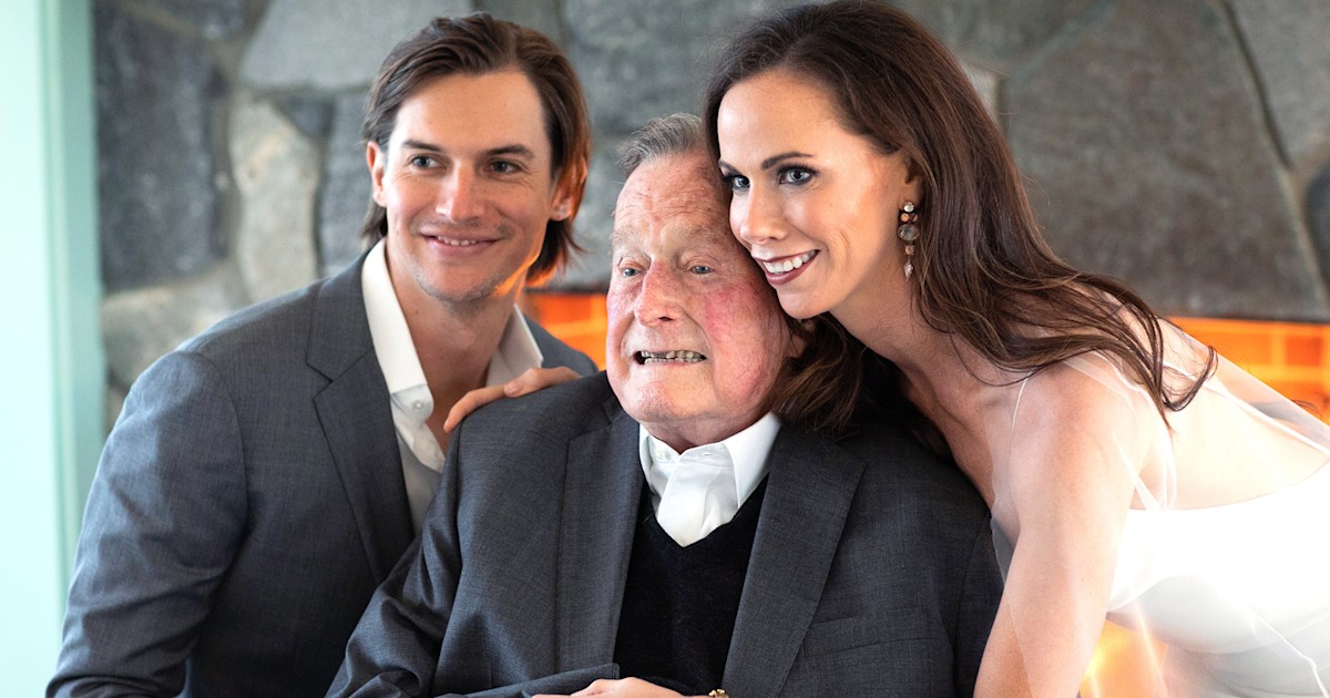 Barbara Bush sped up her wedding day to make sure grandfather could be ...
