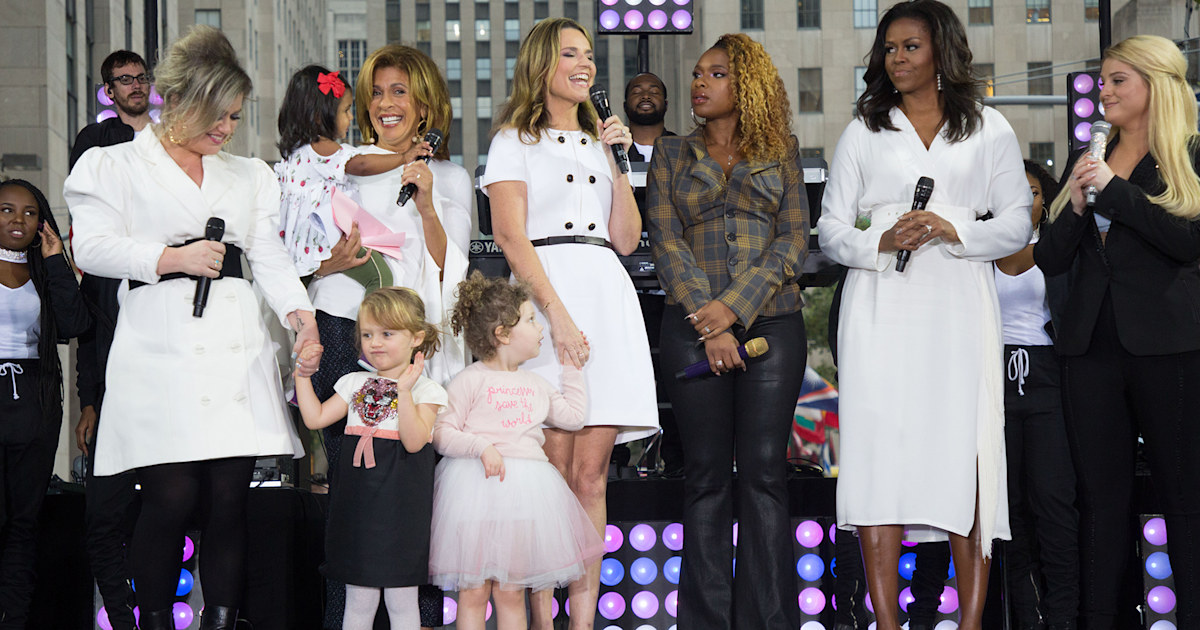 TODAY anchors bring daughters along for International Day of the Girl