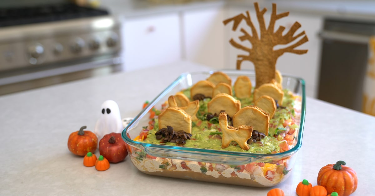 Guacamole Graveyard Dip Recipe