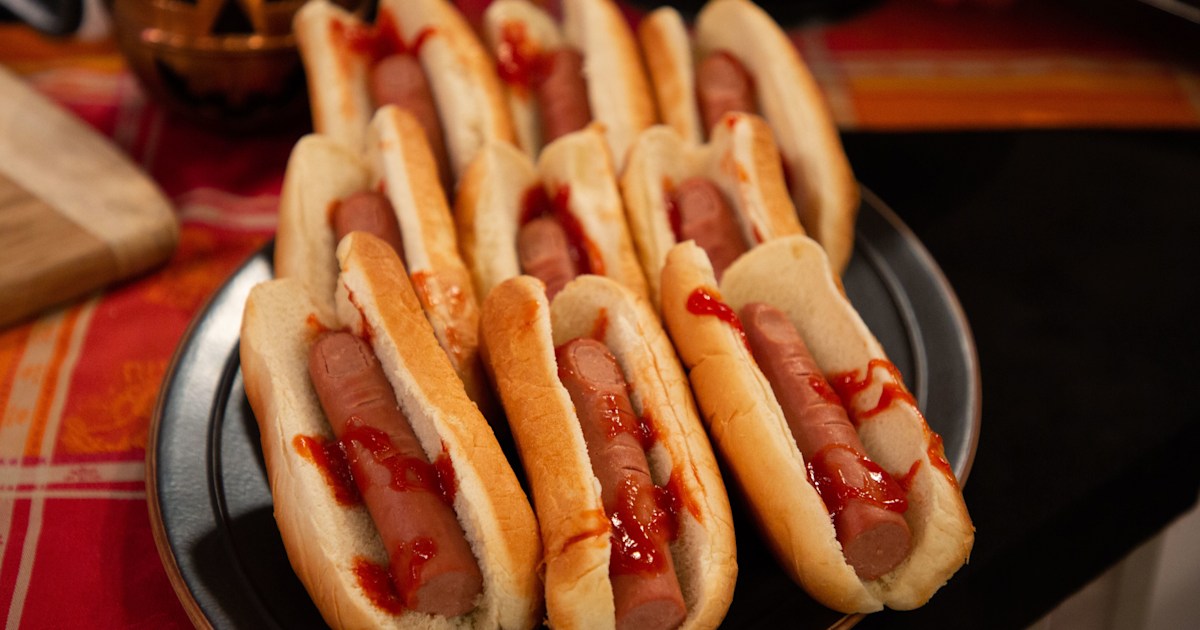 Severed Finger Halloween Hot Dog Recipe