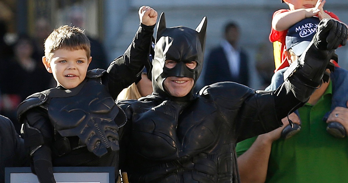 The boy who stole our hearts as ‘Batkid’ is now cancer-free