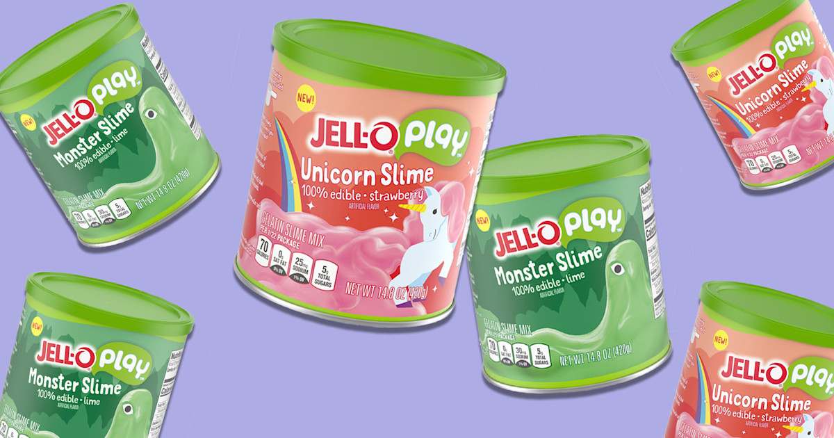 Jell-O releases edible slime in 2 fruit flavors
