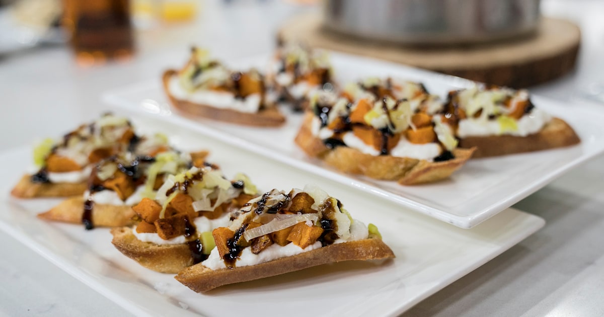 Siri's Butternut Squash, Leek and Ricotta Toast Recipe