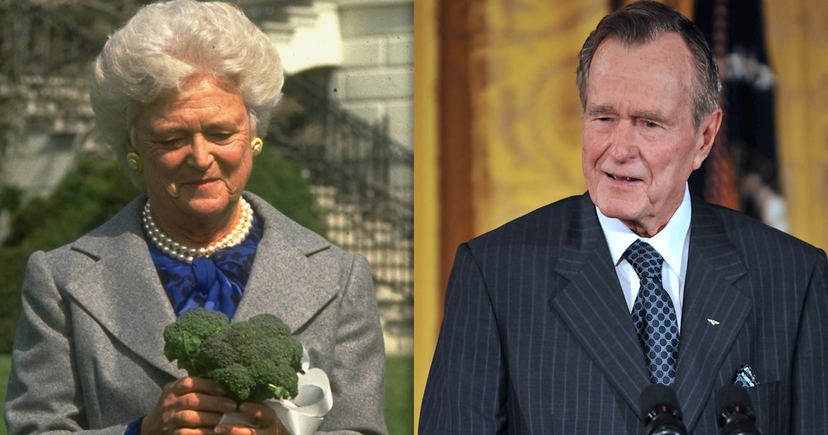 President George H.W. Bush celebrated for never liking broccoli