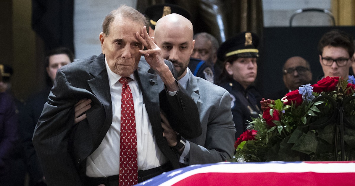 Bob Dole opens up about his final salute to President George H.W. Bush