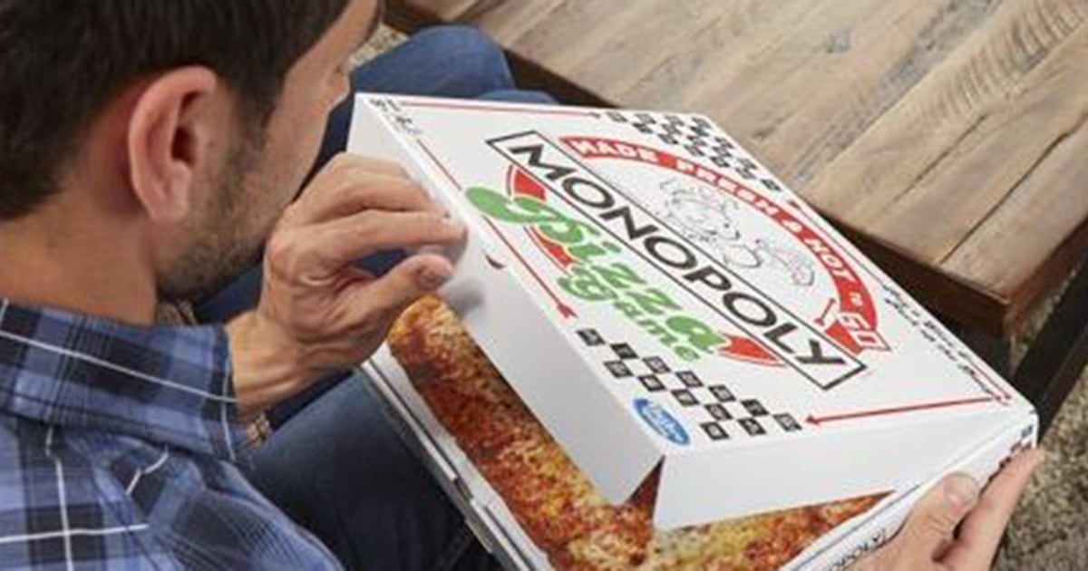 Monopoly's pizza edition is here — and it comes in a literal pizza box