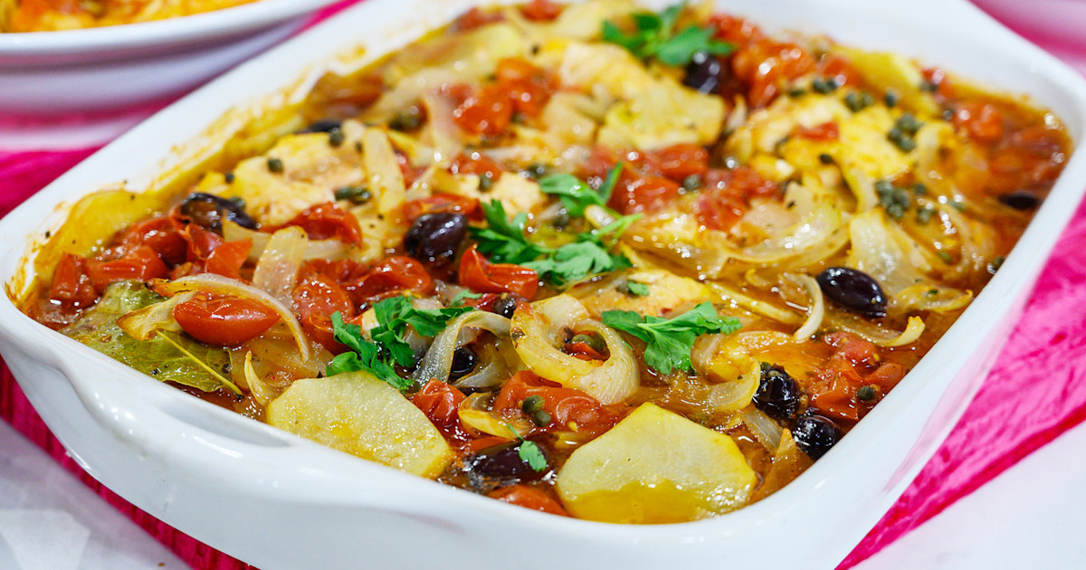 Baccalà alla Livornese (Braised Salt Cod) Recipe