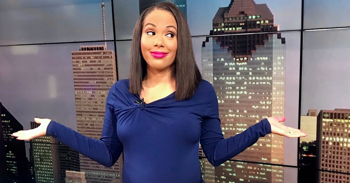Houston news anchor responds to pregnancy weight comments
