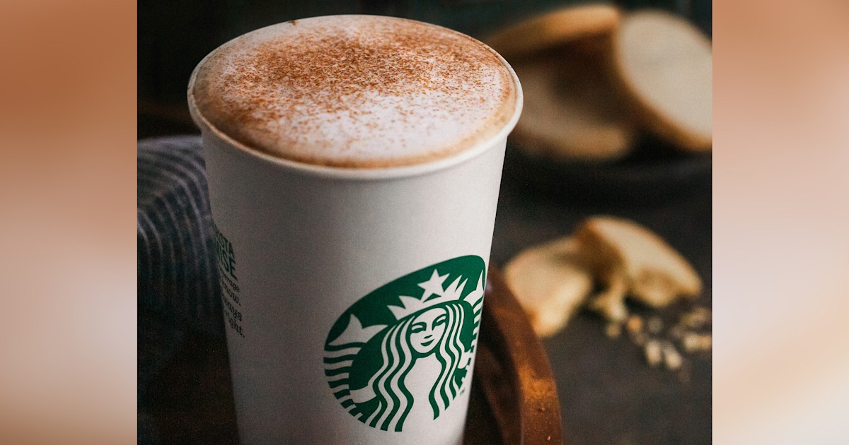 Starbucks debuts new Cinnamon Shortbread Latte that tastes like cookie ...