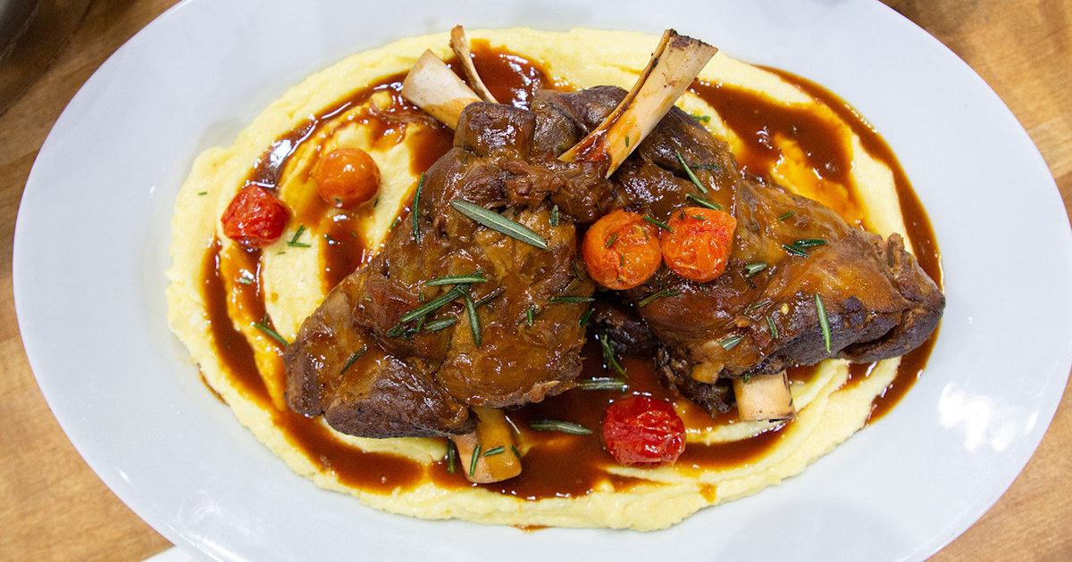 Warm winter recipes: Homemade ravioli and braised lamb shanks